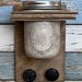 Mason Jar Rustic Farmhouse All Decor Mason Jar Vase Wall Art Primitive ...