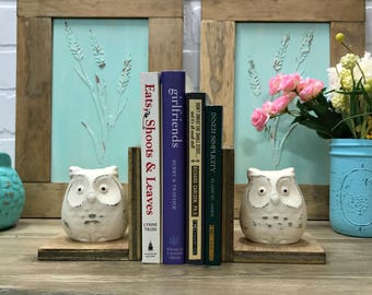 Owl bookend | Etsy