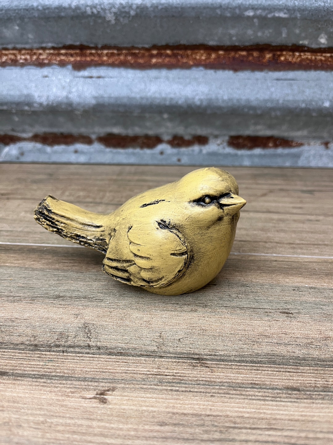 Bird Figurine Bird Statue Bird Farmhouse Decor Bird Tabletop Decor Bird ...