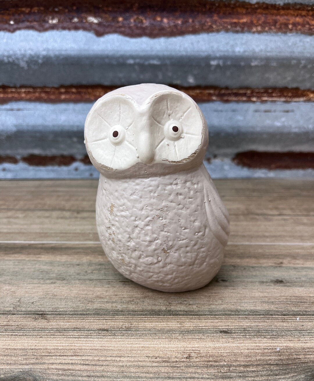 Owl Figurine Owl Farmhouse Decor Owl Collectibles Owl Woodland Nursery ...