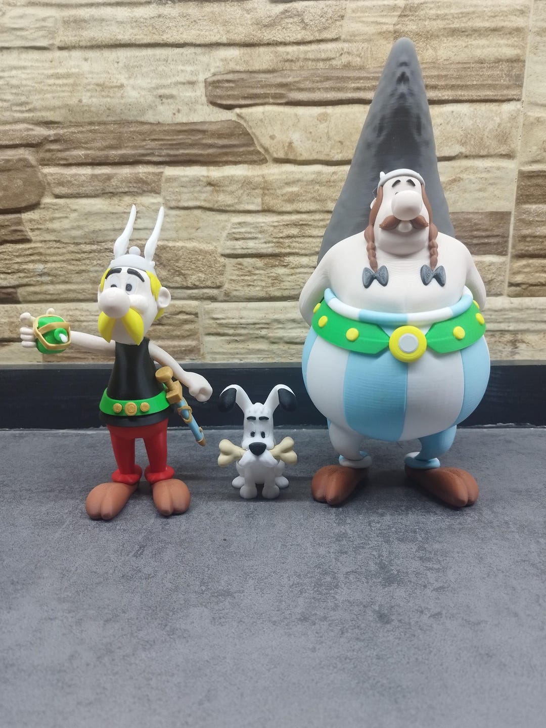 33-asterix and Obelix Figures 3d Printed - Etsy Australia