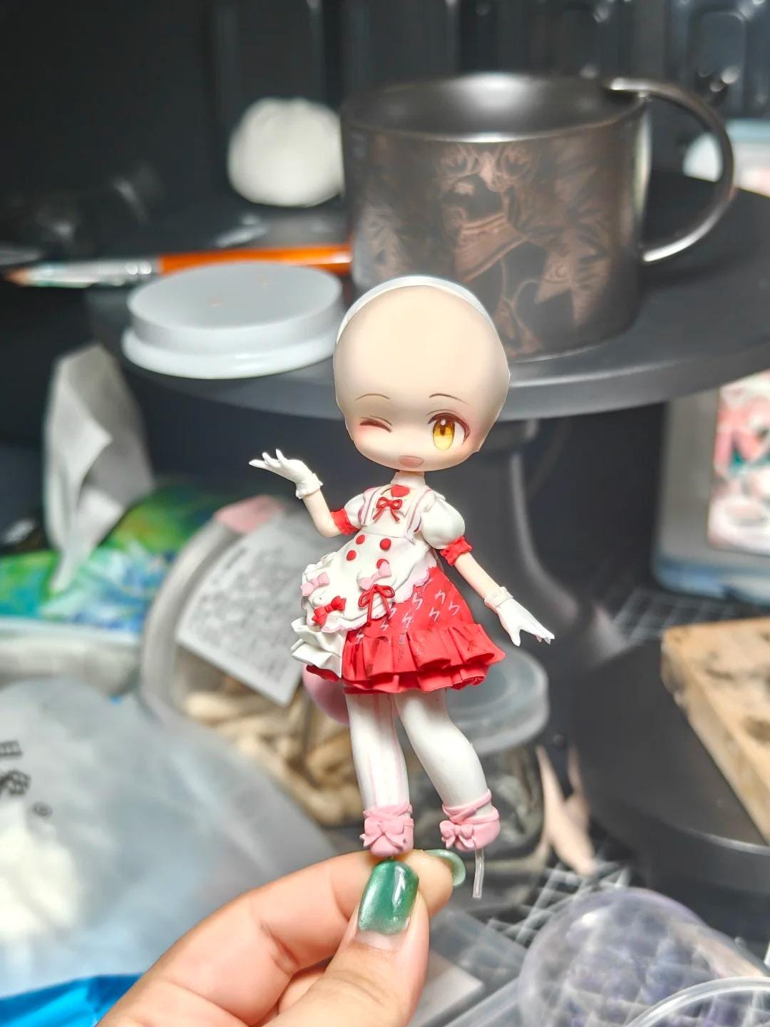 Chibi : Custom Mini Figure Commission, 100% Handmade With Clay ...