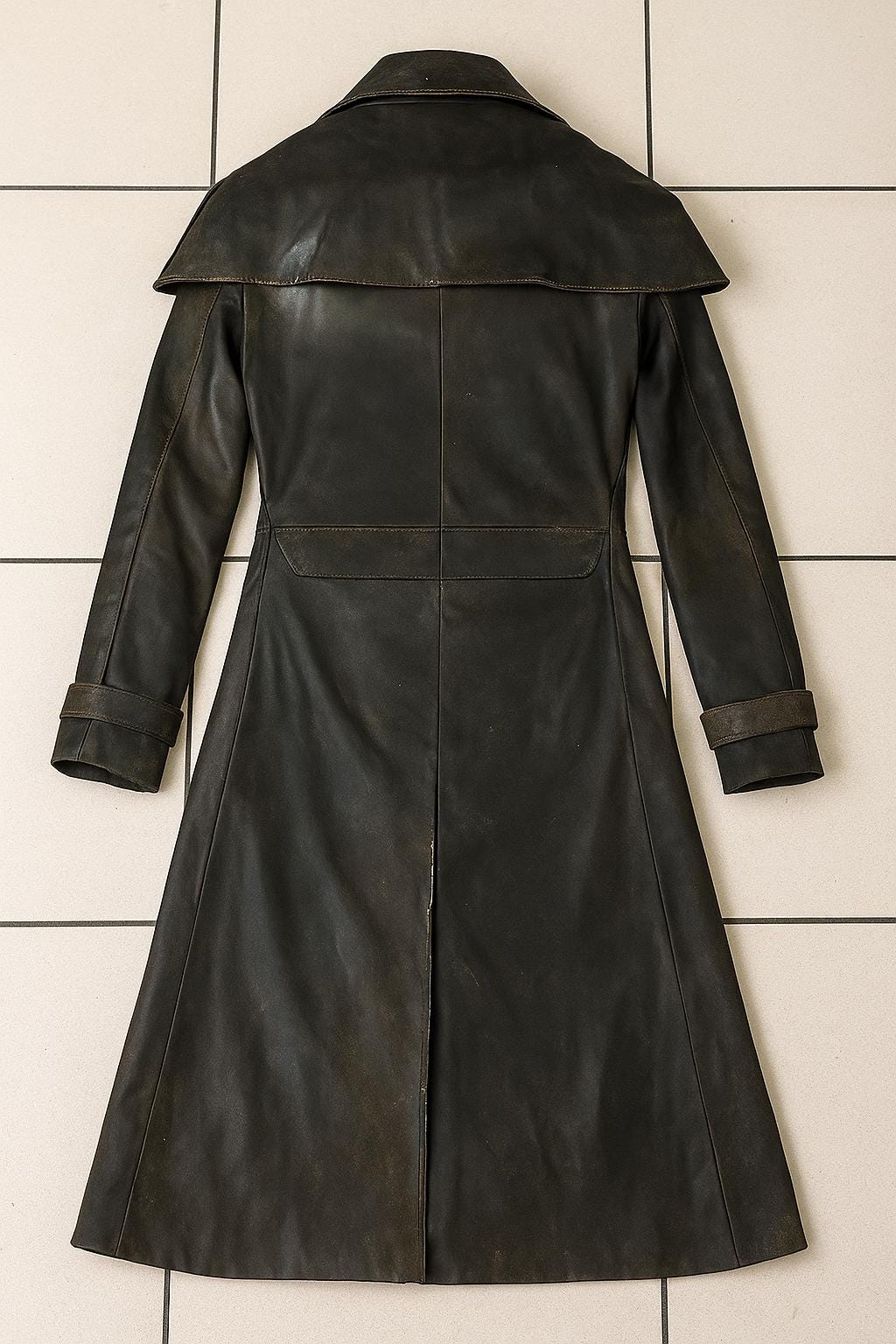 Bloodborne Hunter Leather Coat: Cosplay Trench Duster With Detachable ...