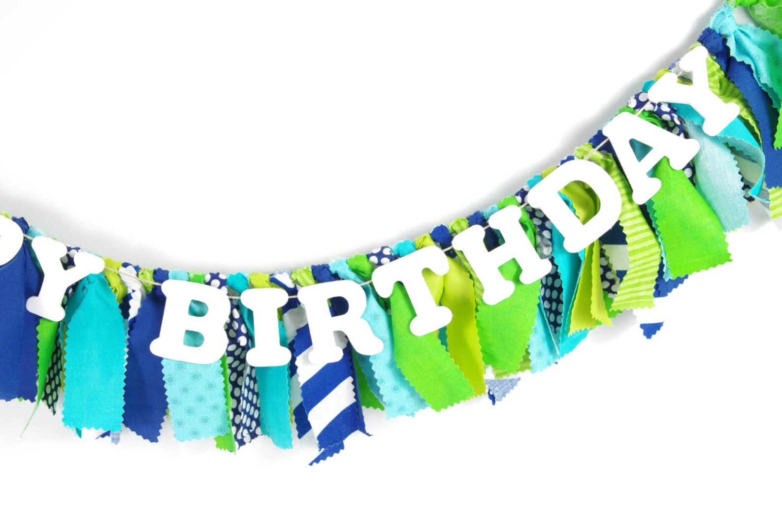 Lime Green and Navy Birthday Banner Highchair Banner for | Etsy