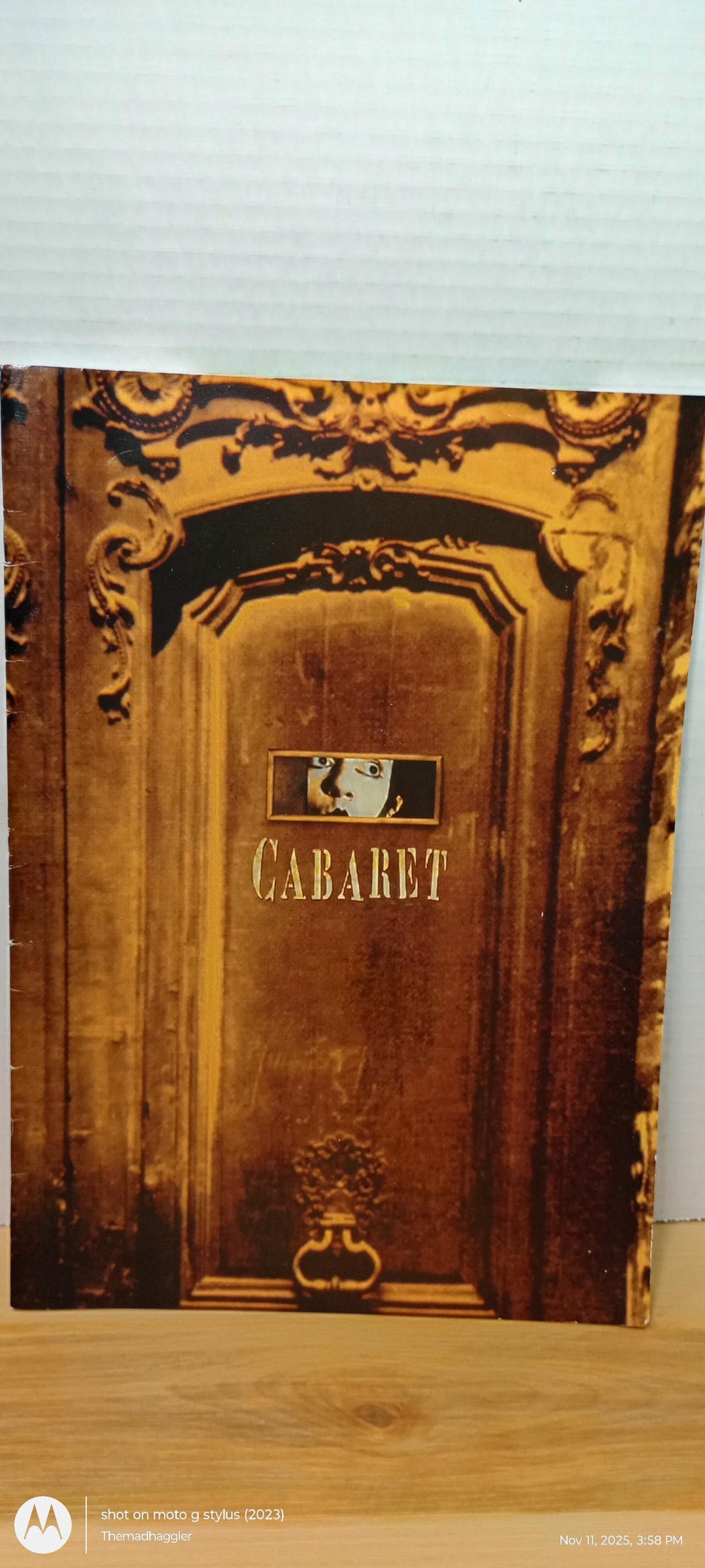 1999 Cabaret Official Program - Roundabout Studio 54, 16 Pages - Etsy