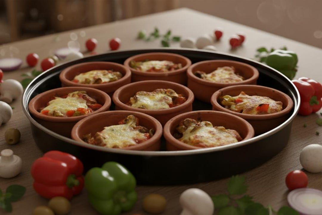 Mediterranean Terracotta Bowl: Turkish Clay Pot, Organic Stew Cookware ...