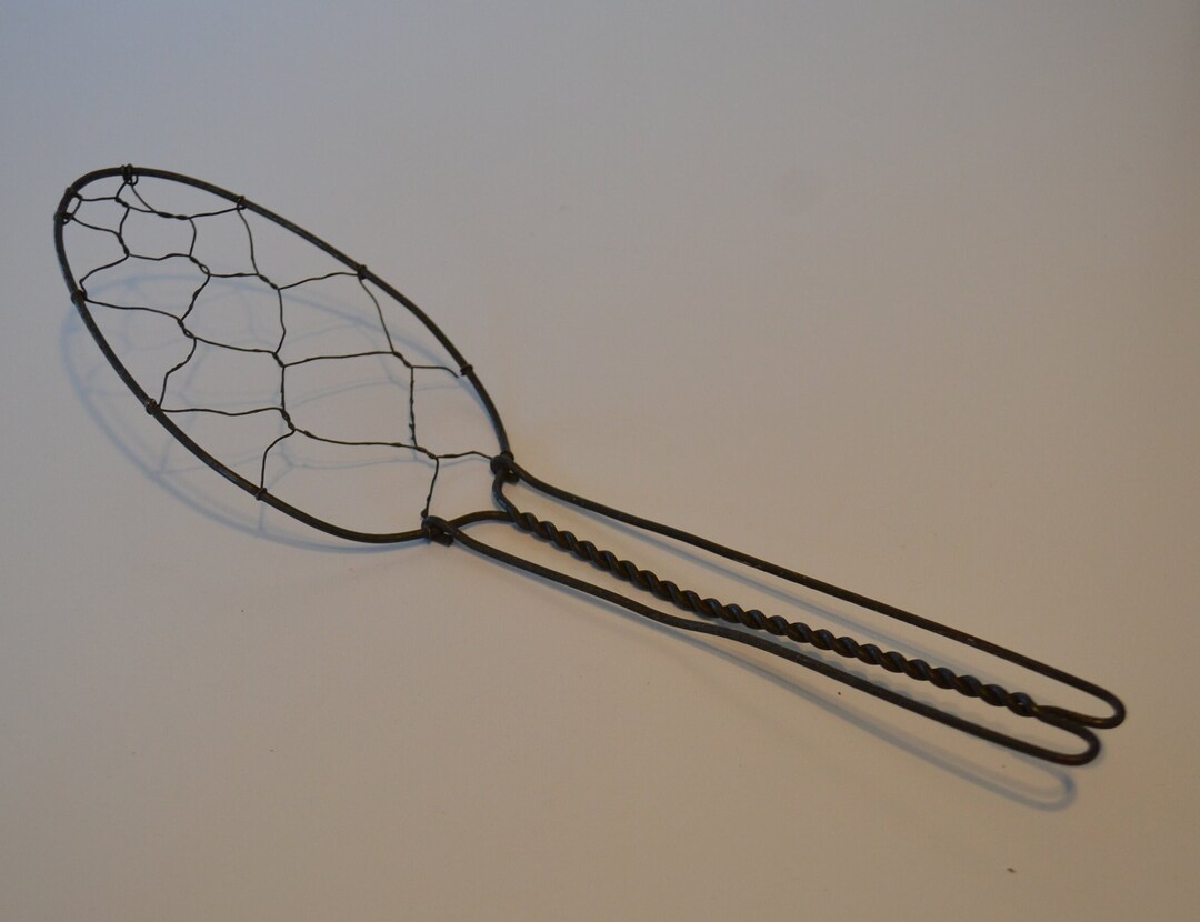 Antique Vintage Metal Hand Held Kitchen Cooking Farmhouse Style Spoon ...