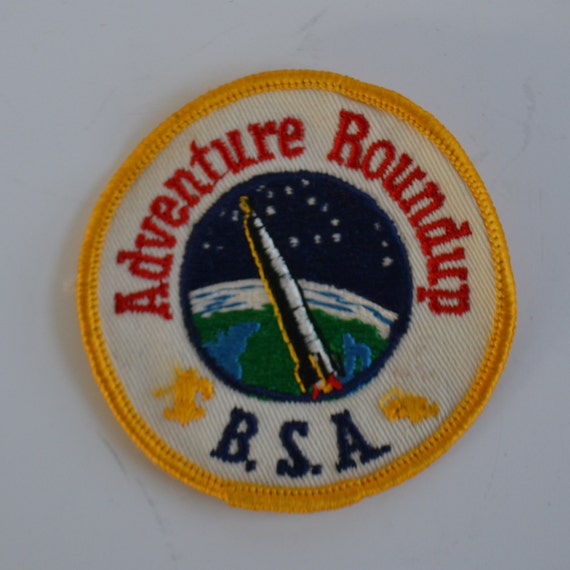 Vintage Boy Scouts Adventure Awaits BSA Rocket Space | Etsy