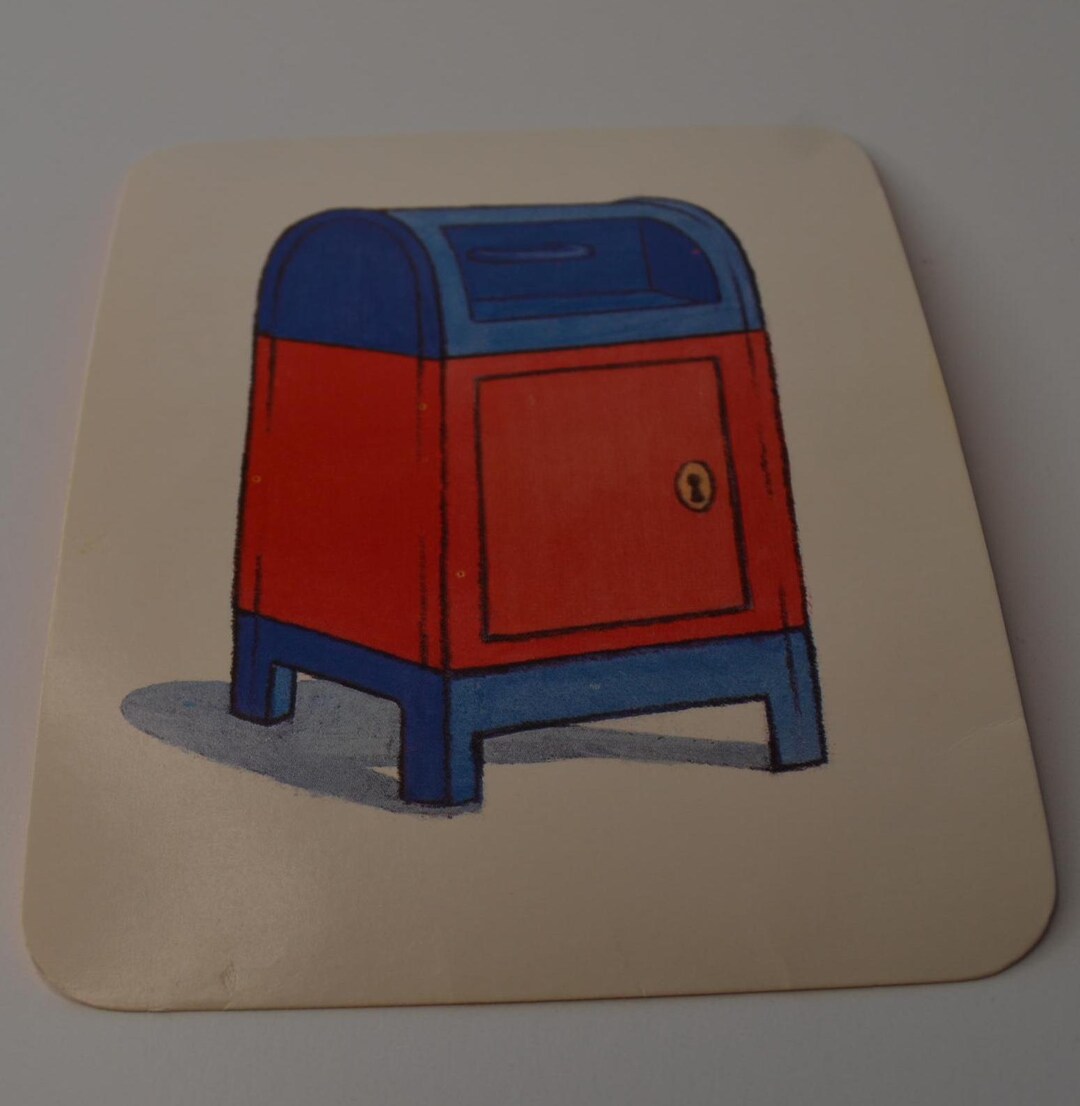 Vintage 1989 Language Development Flashcard Flash Card Image Picture ...