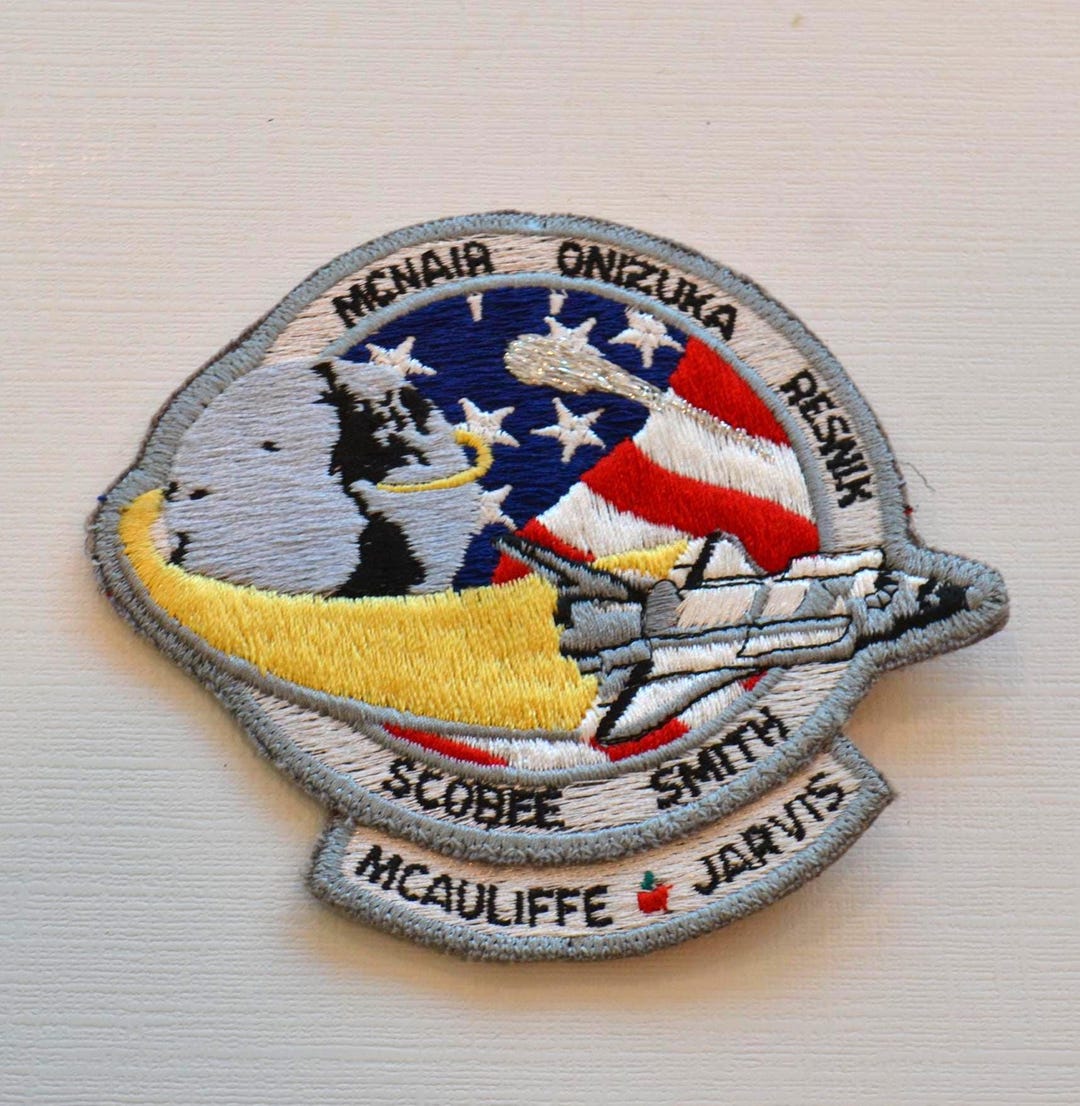 Reclaimed Vintage NASA Space Shuttle Mcnair Onizuka Resnik Scobee Smith Mcauliffee Jarvis Space ...