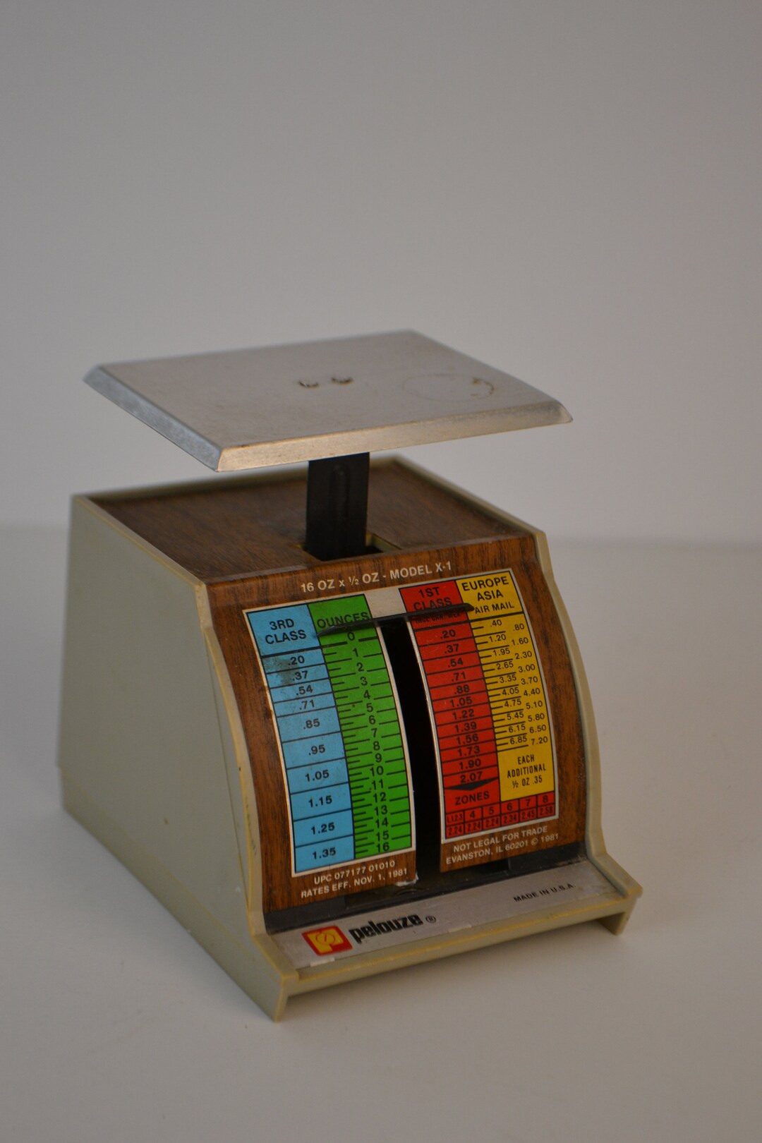 Vintage Pelouze Postal Mail Scale Model X-1 1981 - Etsy