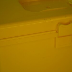 Vintage Wil-hold Yellow Plastic Sewing Craft Case Container Bin Case - Etsy