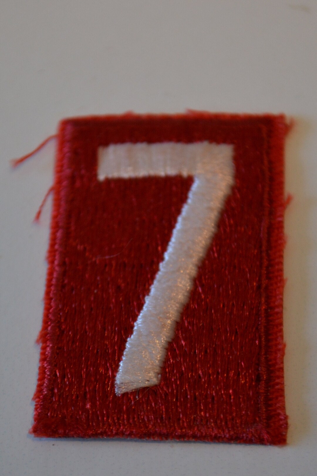 Reclaimed Boy Cub Scouts Embroidered Red White Badge Patch Troop Number ...