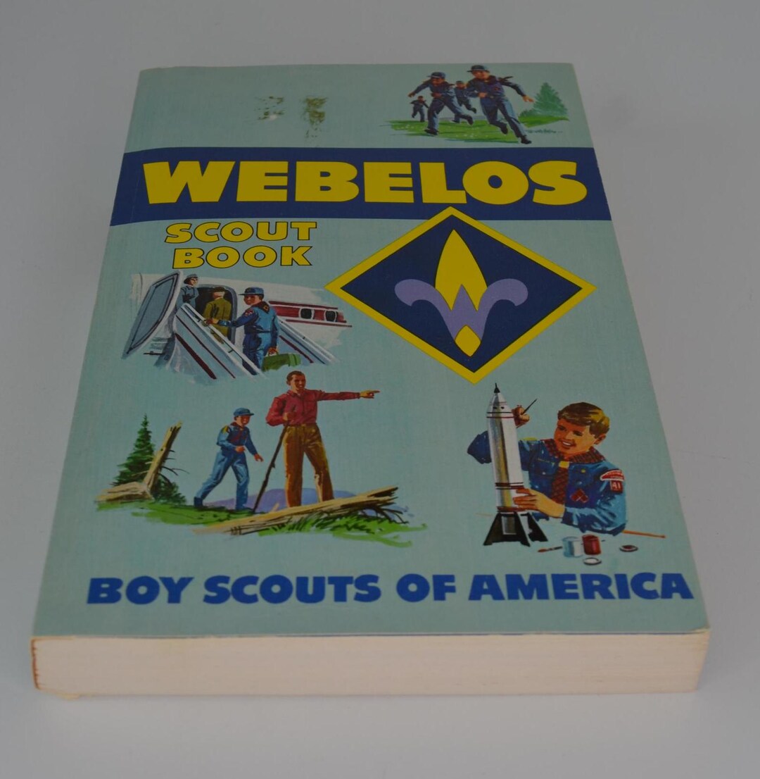 Vintage 1983 Boy Scouts Webelos Handbook Book - Etsy