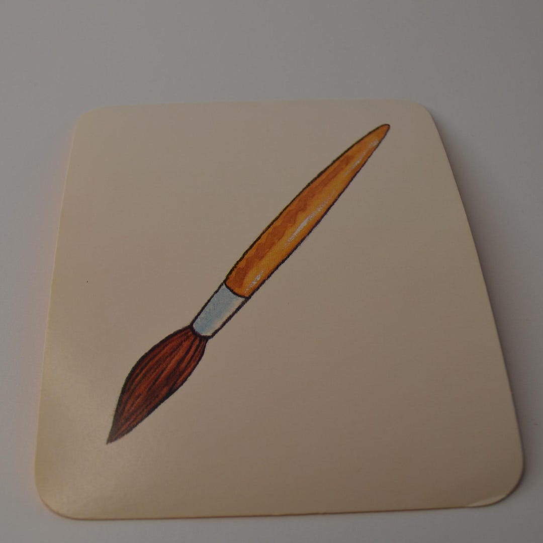 Vintage 1989 Language Development Flashcard Flash Card Image Picture ...