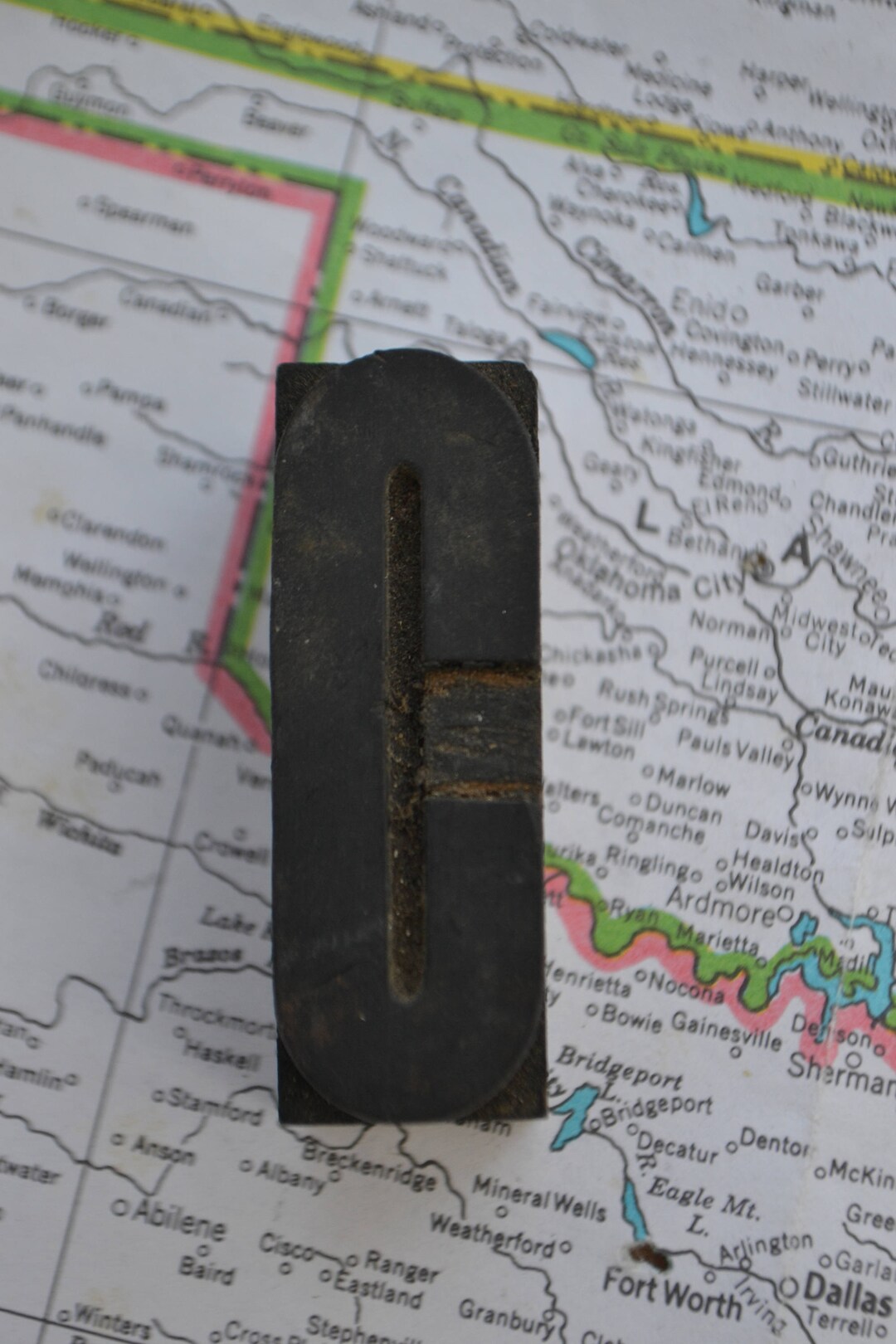 Vintage Antique Wood Block Alphabet Letterpress Letter 2 C - Etsy