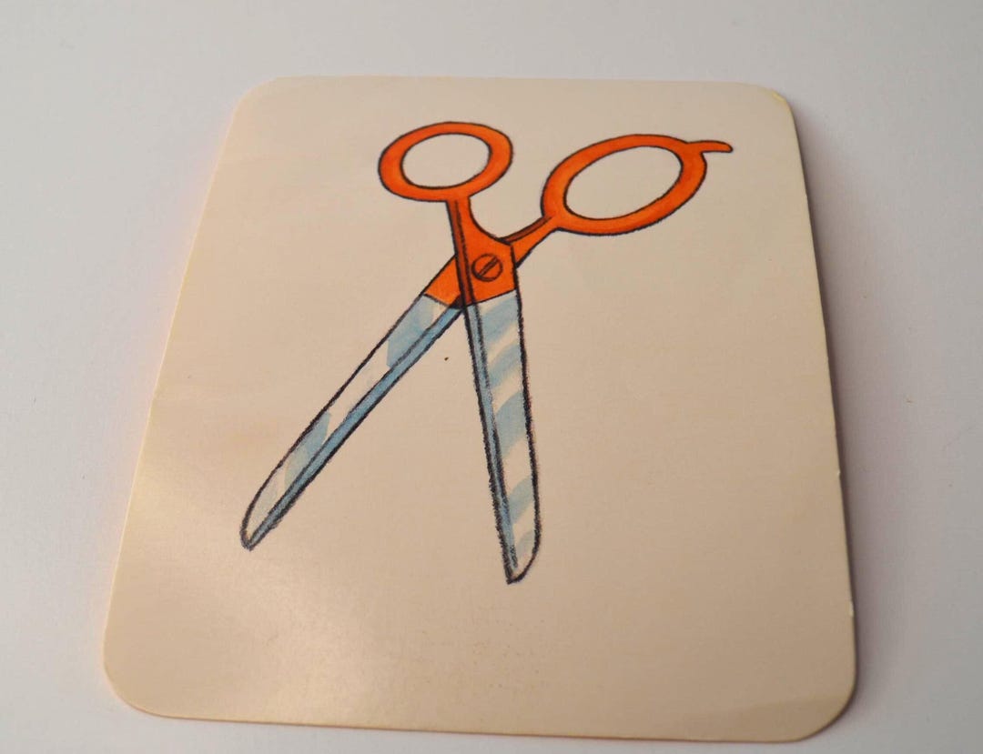 Vintage 1989 Language Development Flashcard Flash Card Image Picture ...