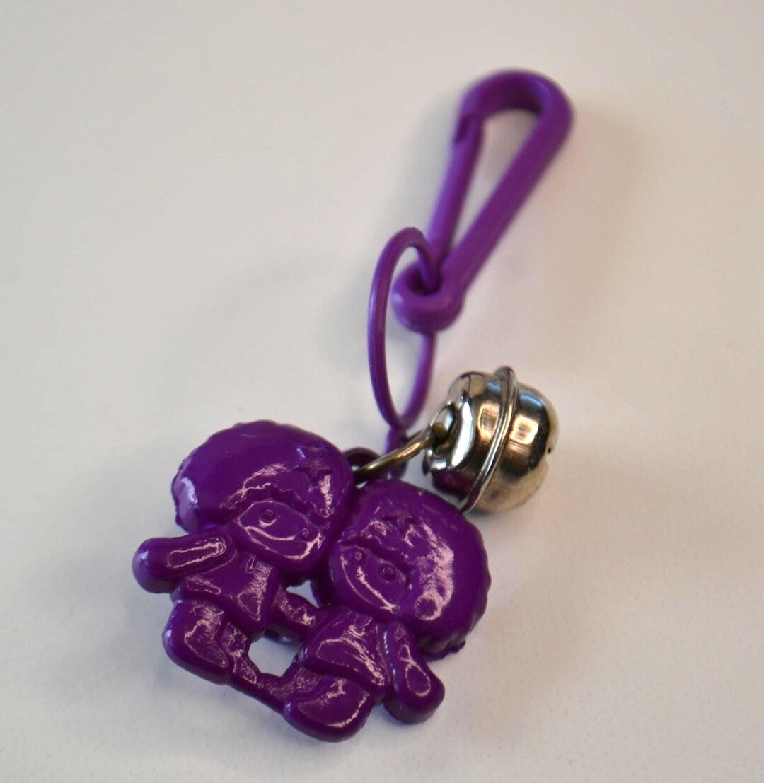 Vintage 1980s Plastic Purple Friends Girls Jewelry Charm - Etsy