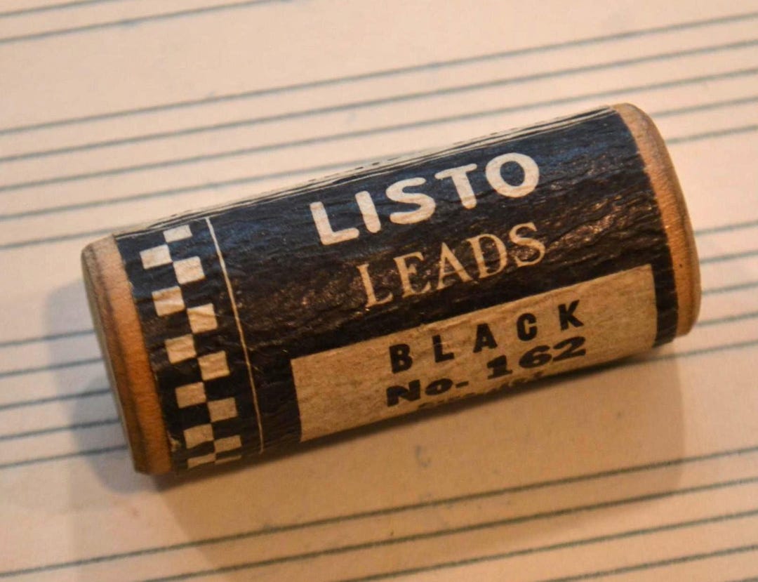 Vintage Listo Leads China Marking Black No 162 - Etsy