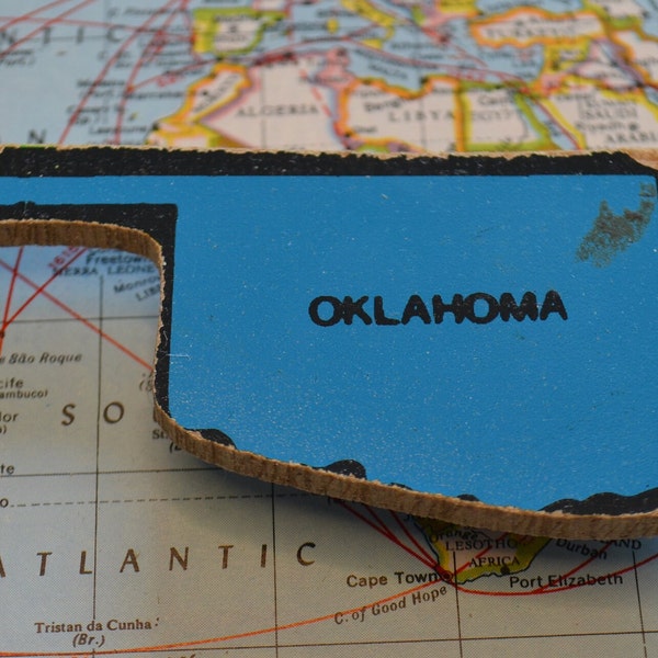 Oklahoma Puzzle - Etsy