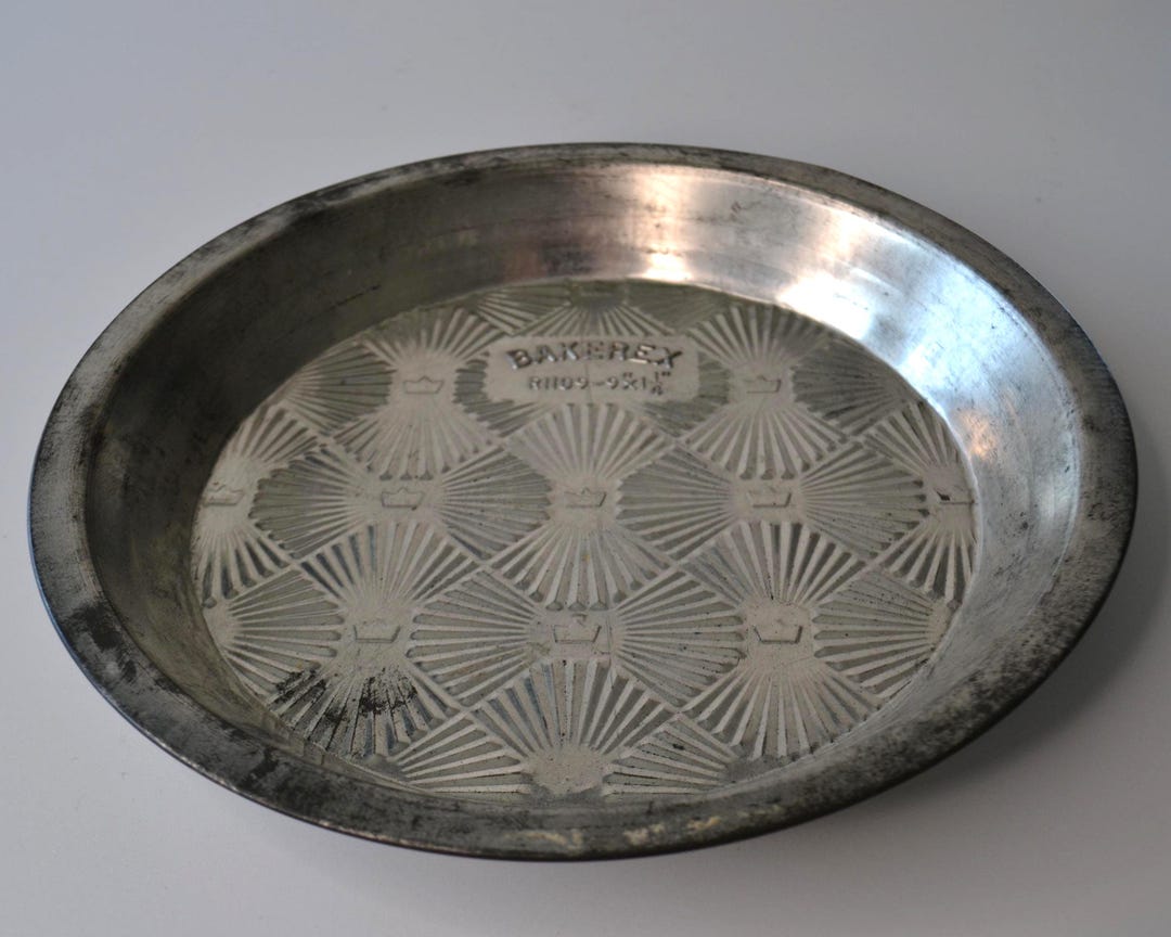 Vintage Bakerex Decorative Round Metal Tin Baking Pie Pan - Etsy