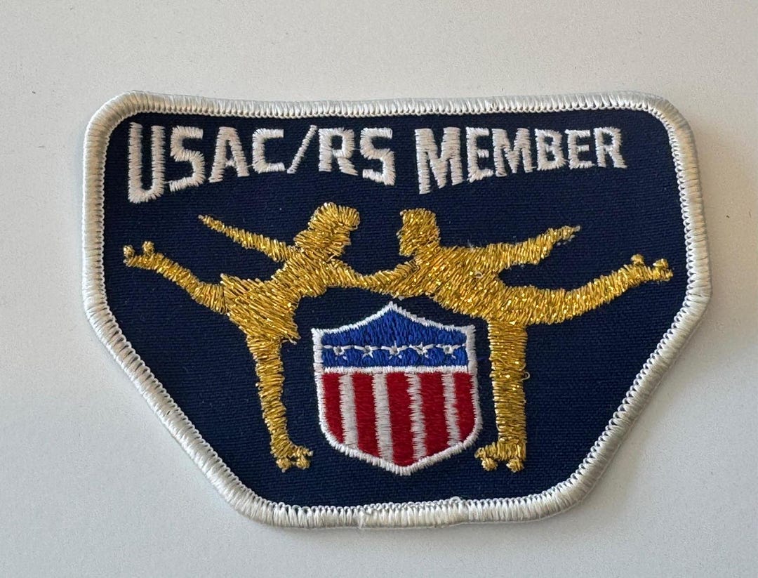 Reclaimed Vintage USAC/RS Roller Skating Member Badge Patch - Etsy