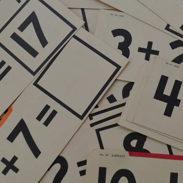 Vintage Flashcards - Etsy