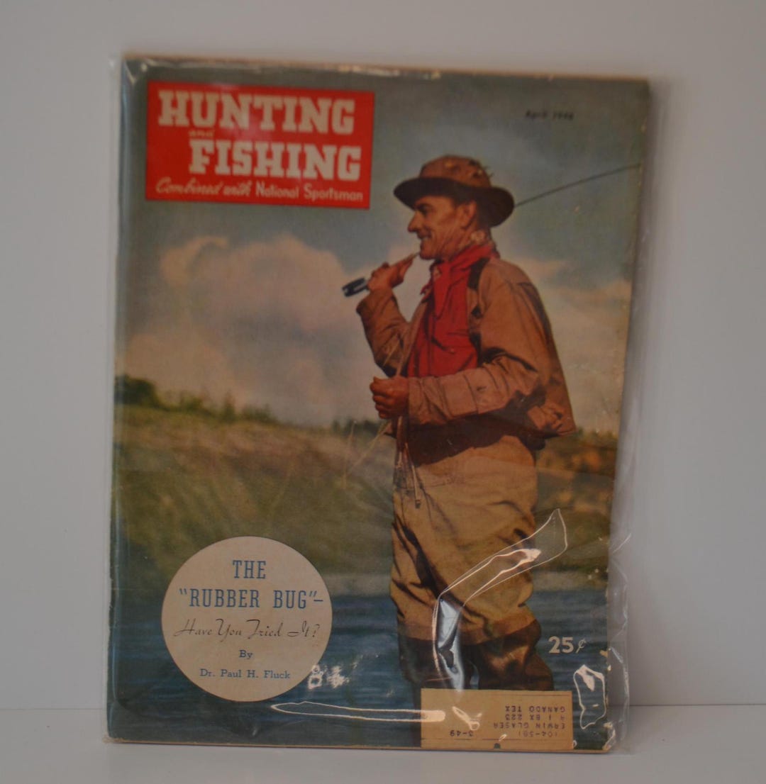Vintage 1948 Hunting and Fishing Magazine - Etsy