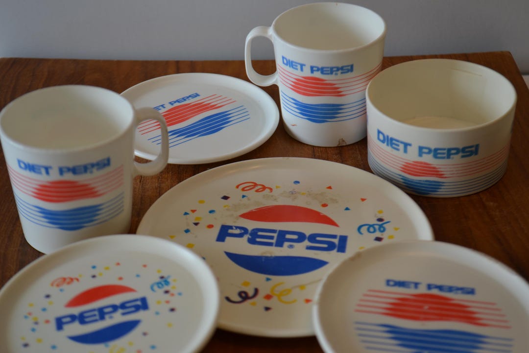 Vintage Plastic Pepsi Diet Pepsi Set of Childrens Kids Pretend Play Toy ...