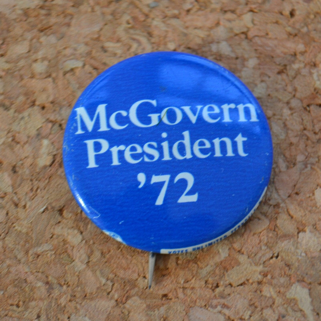 Vintage Mcgovern President Presidential Candidate Campaign Vote Voting ...