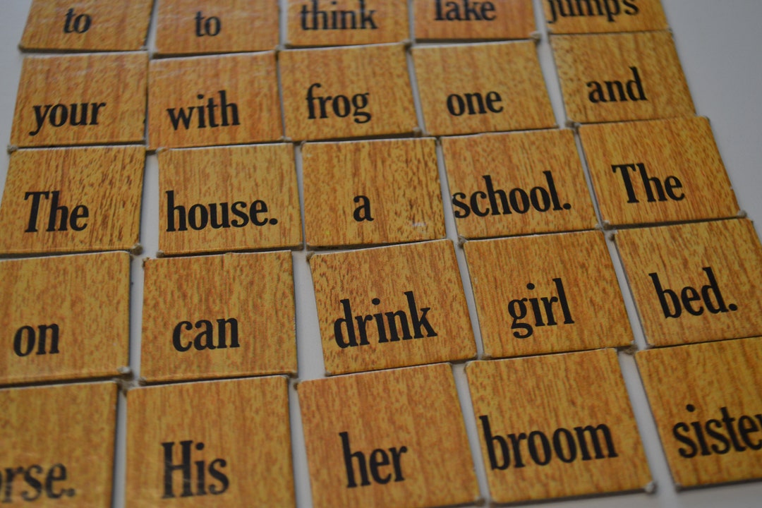 Vintage Chipboard Game Word Squares Assorted Lot of 112 Pieces - Etsy