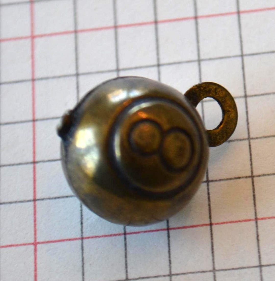 Vintage Plastic Number 8 Pool Billiard Ball Jewelry Charm - Etsy
