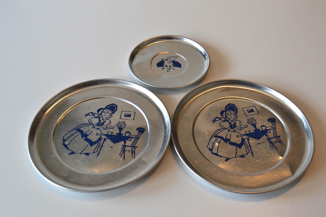 Vintage Silver Little Bo Beep Nursery Rhyme Set of Childrens Kids ...