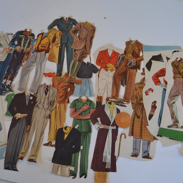 Fashion Paper Dolls - Etsy