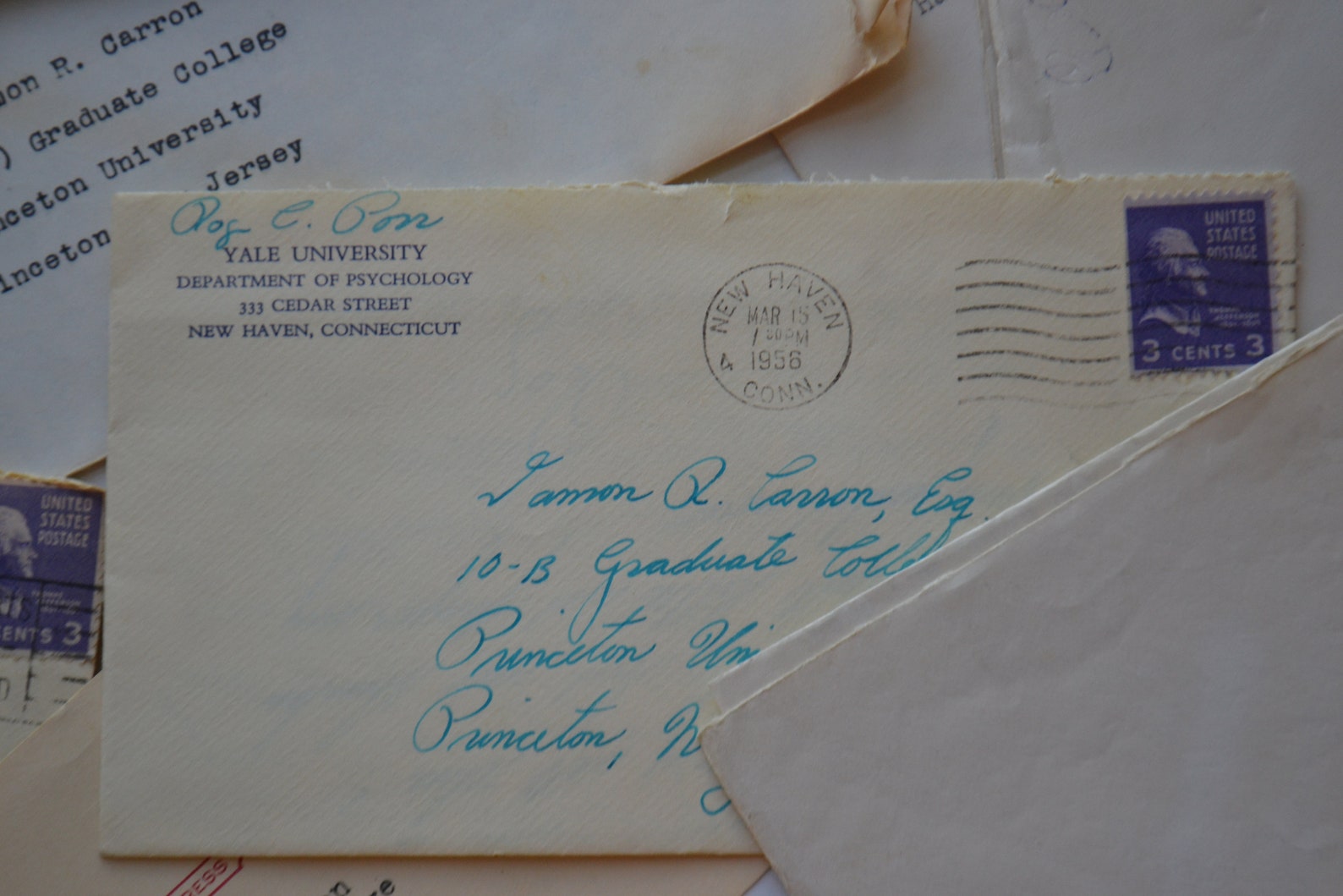 Vintage Assorted Handwritten Typed Mailing Envelopes Ephemera | Etsy