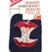 Vintage Patch Iron-on Embroidered Denim Apple Applique Patch - Etsy