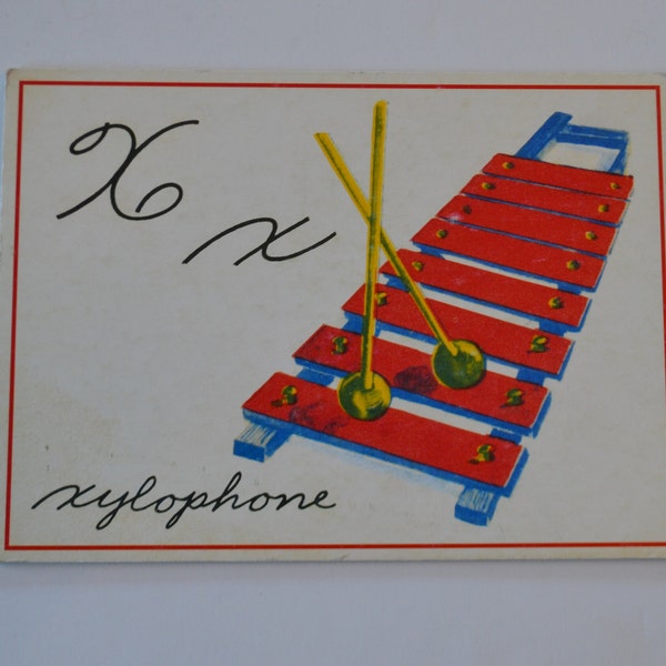 Vintage Xylophone - Etsy