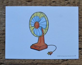 Vintage Oscillating Fan - Etsy
