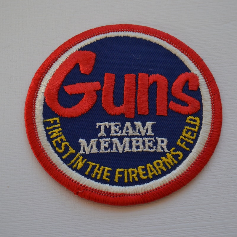 Firearm Iron on Patches - Etsy