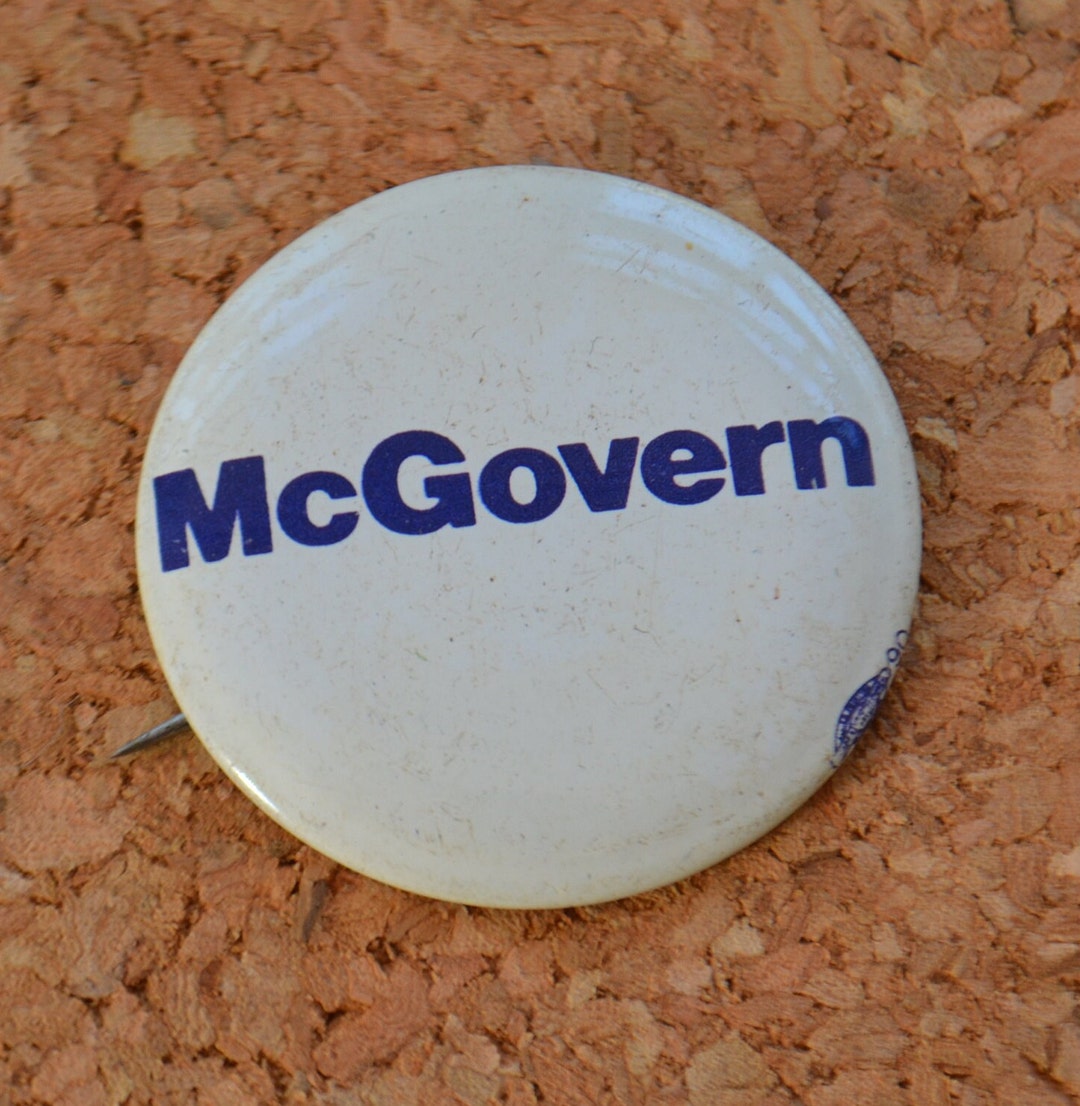 Vintage Mcgovern President Presidential Candidate Campaign Vote Voting ...