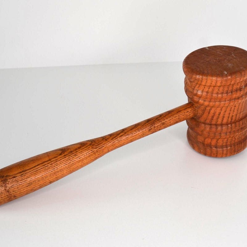 Wooden Judges Mallets - Etsy