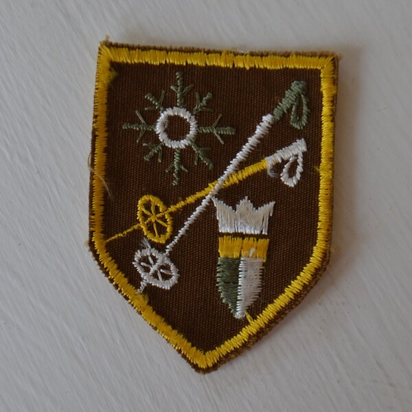 Skiing Patch - Etsy