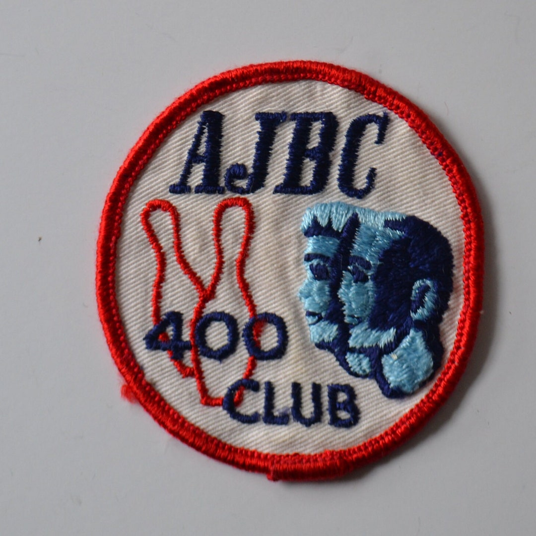 AJBC 400 Club Bowling Vintage Embroidered Badge Patch - Etsy