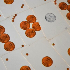 Vintage Educard Change Coins Money Lot of 16 Playing Cards Ephemera - Etsy