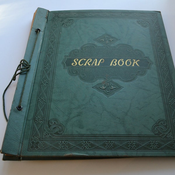 Vintage Scrap Book - Etsy