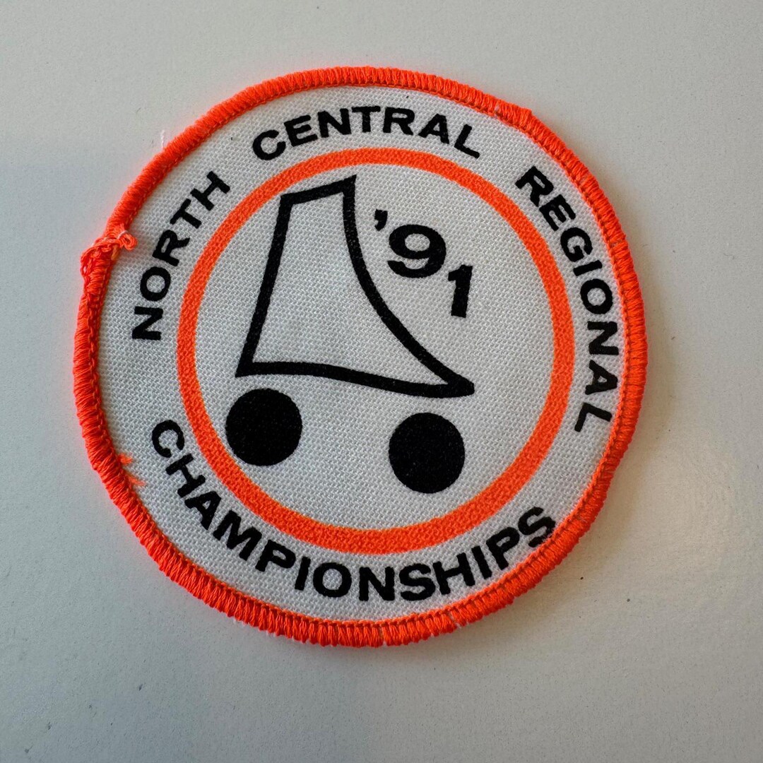 Reclaimed Vintage 1991 Championship Roller Skating Badge Patch - Etsy