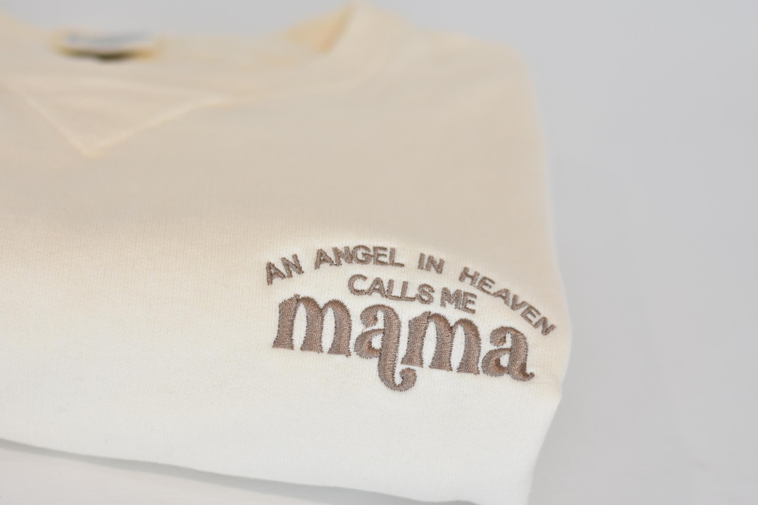 An Angel in Heaven Calls Me Mama | Mama Crewneck | Angel - Etsy