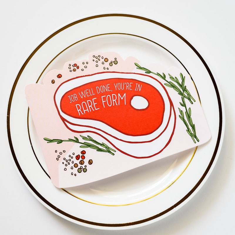 Steak Congratulations - Etsy