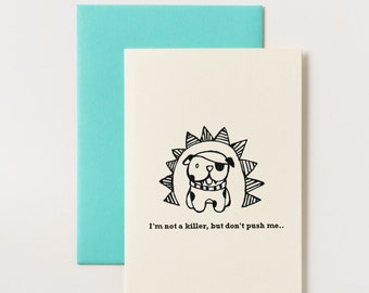 Oh You Fancy Huh Greeting Card | Etsy