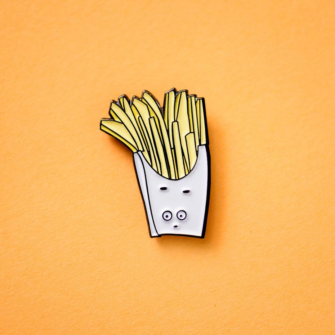 NOW AVAILABLE** French Fry Enamel / Lapel Pin - Etsy
